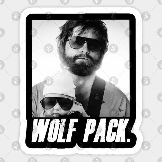 Wolf Pack - Wolf Pack - Sticker | TeePublic